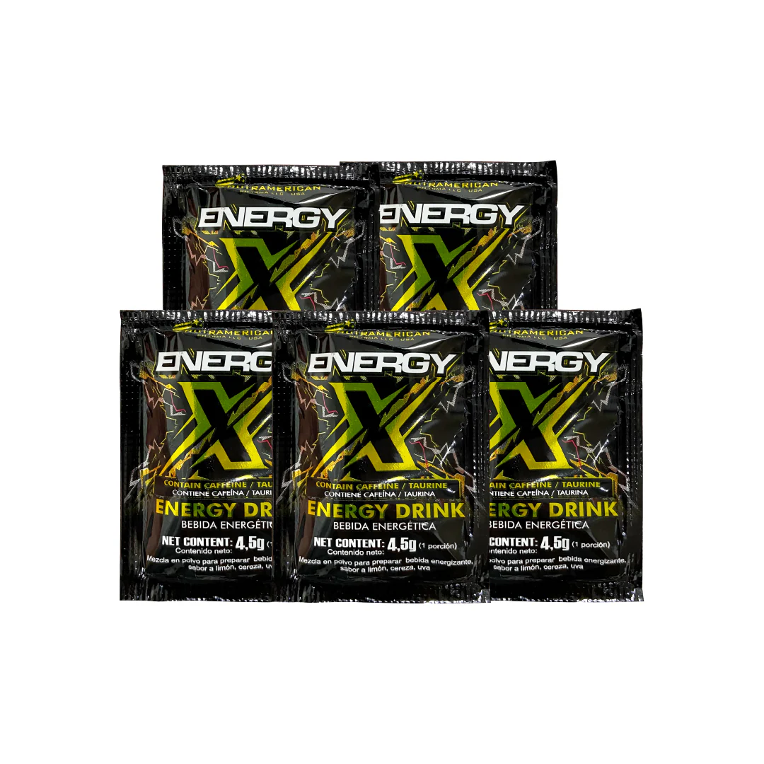Pre-entreno Energy X 30 Sobres Nutramerican. - 24/7 Sports